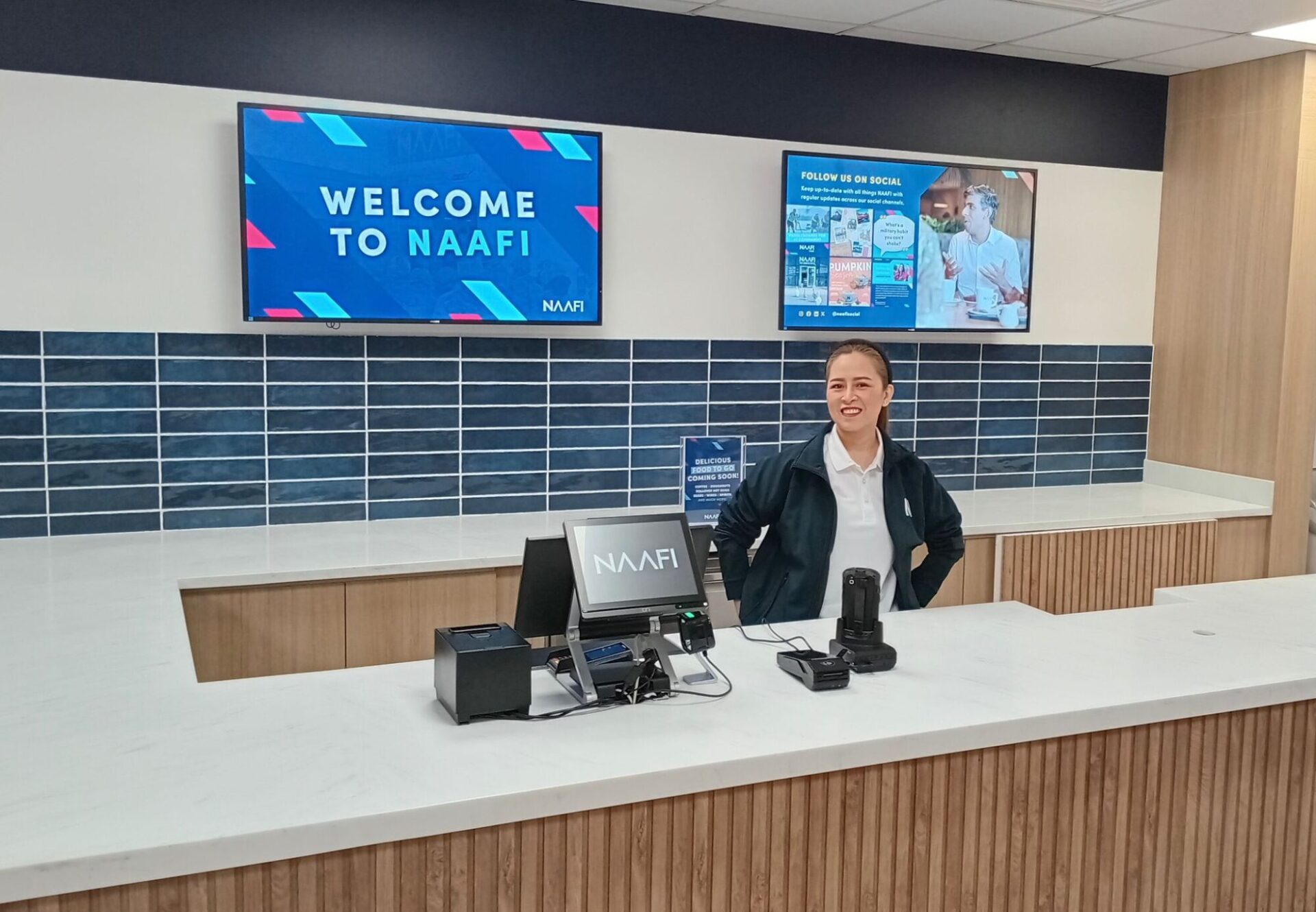 NAAFI has recently taken over operations delivering essential services ...